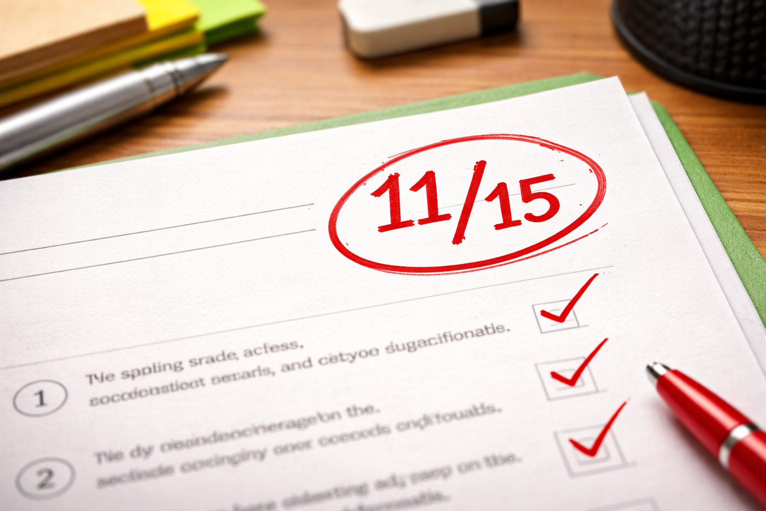 11/15 Grade Explained | Meaning, Percentage & Grading Scale